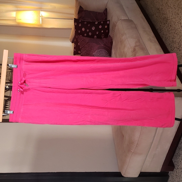 Danskin Now | Pants & Jumpsuits | Danskin Now Hot Pink Fleece Pants ...